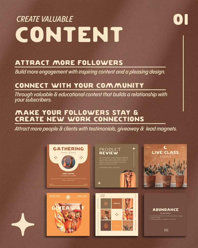 CANVA Social Media Template - Studio GRL