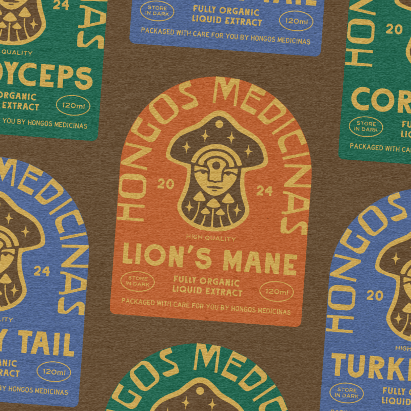 Premade Brand Kit - Hongos Medicinas - Studio GRL